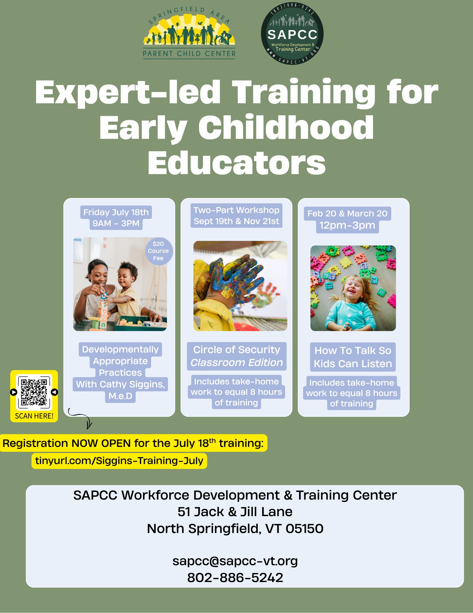 Expert Training Series for Early Childhood Educators (Workshop 1 ...
